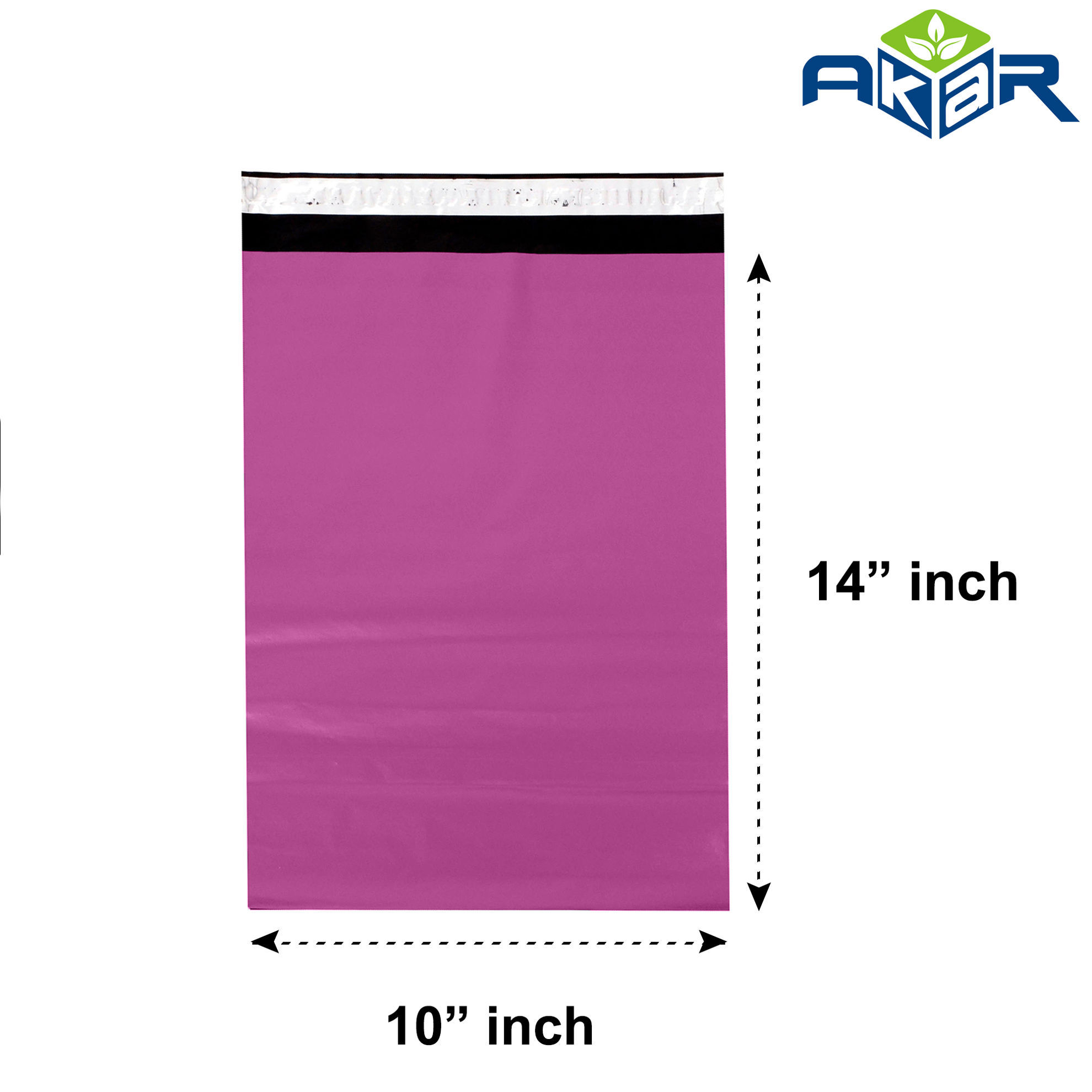 l Pink Mailing Bags (C4) l 10x14" inch l 25x35 cm